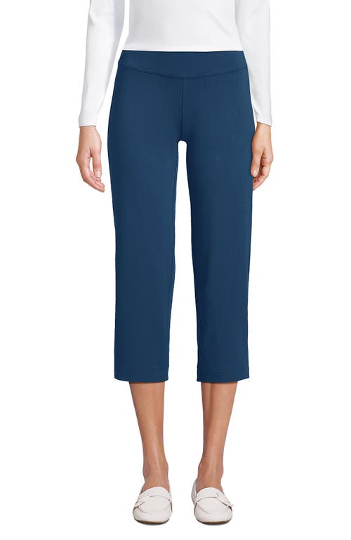 LANDS' END Lands' End Starfish Mid Rise Pull-On Crop Pants